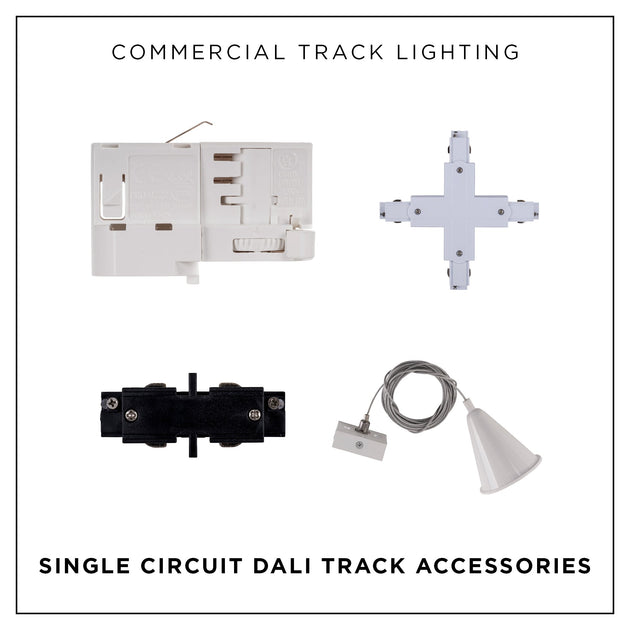 Single Circuit Dali Track Accessories – Havit Commercial