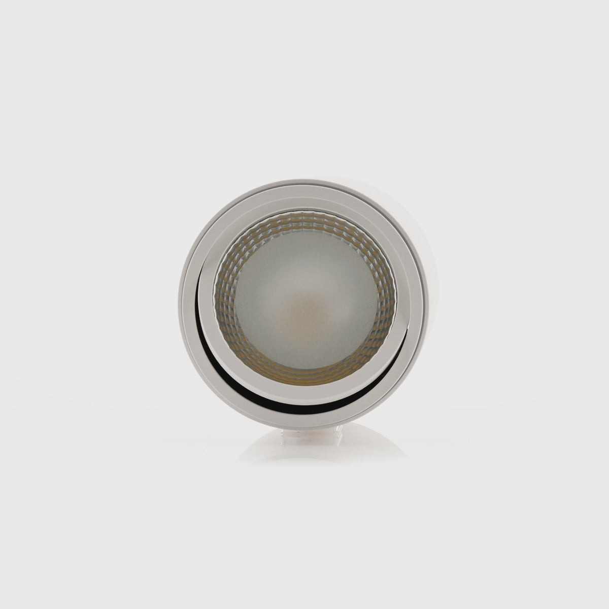 HCP-8031204 - White 12w Tilt Dali 2 Dimmable Surface Mounted LED Downl ...