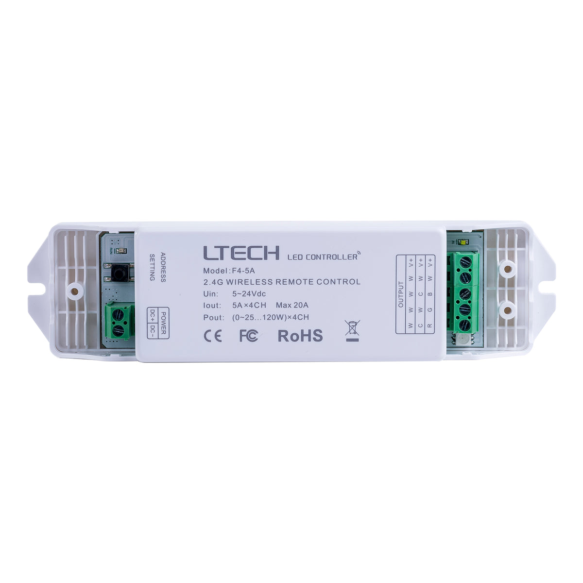 HCP-76242 - 4 Channel RF LED Strip Receiver – Havit Commercial
